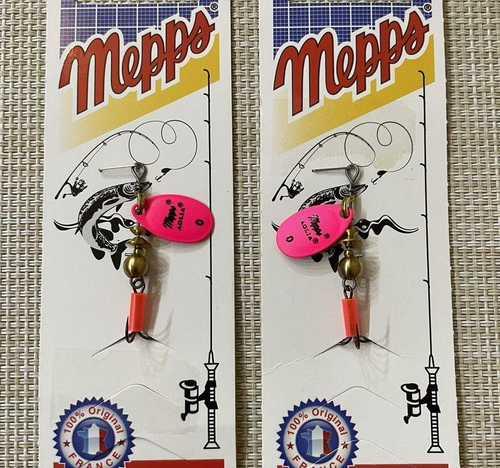 Блесна Mepps Aglia Fluo Rose №0 (2.5г)