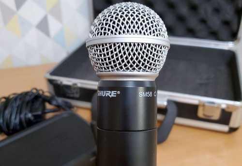 Радиомикрофон shure sm58