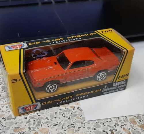 Модель Motor Max. 1:64 1969 Pontiac GTO Judge