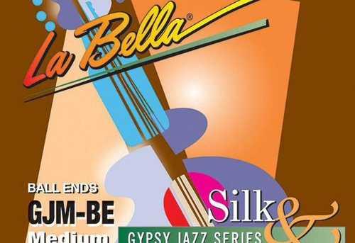 GJM-BE Gypsy Jazz Silk&Steel Комплект струн для а