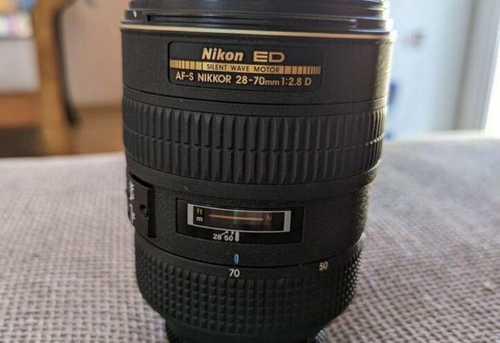 Объектив Nikon AF-S nikkor 28-70mm f/2.8