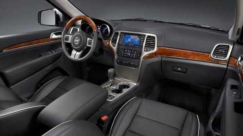 Накладки дерево в салон Jeep grand cherokee 2012