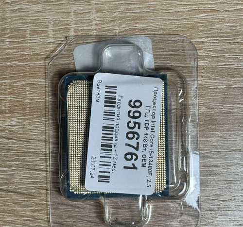 Процессор intel core i5 13400f oem Гарантия днс