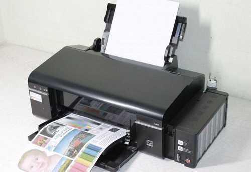 Принтер струйный epson l800 (заправлен)