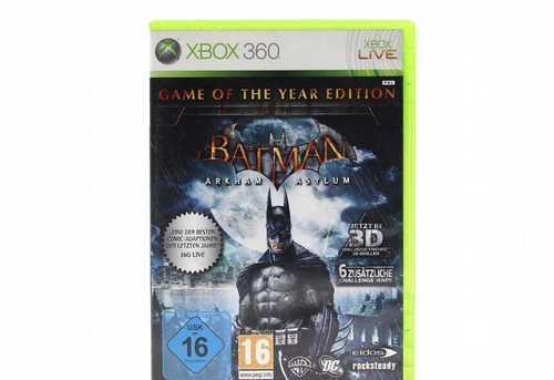 Batman Arkham Asylum Game Of The Year Edition для