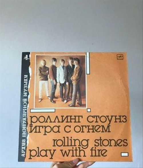 Винил Rolling Stones “Play With Fire”