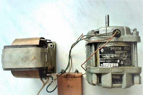 Трансформатор, мотор на катушечный магнитофон СССР