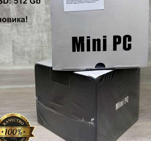 Мини пк T8 Plus Intel 12gen N100/16gb/500gb(новый)