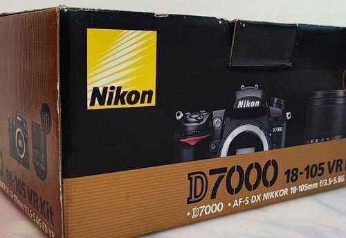 Коробка от фотоаппарата "nikon D7000"