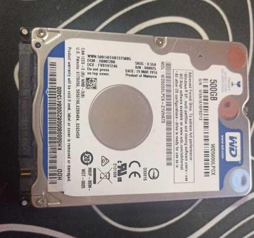 Hdd SATA 500gb