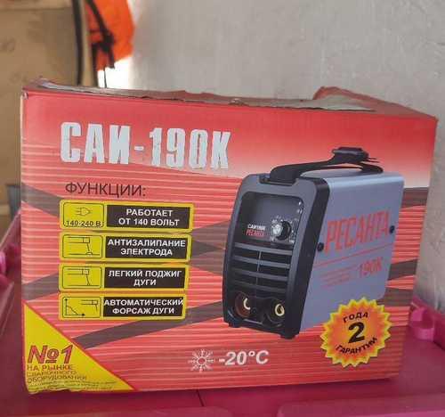 Коробка от Инвертор сварочный Саи 190к