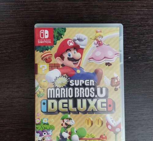 Катридж nintendo switch Super mario bros u deluxe