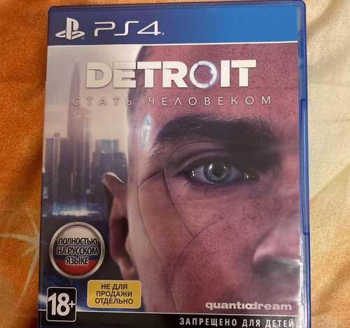 Игра на ps4 detroit диск