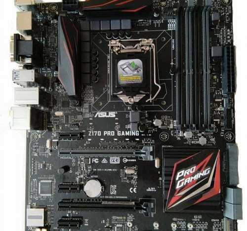 Новая материнская плата asus Z170 PRO gaming