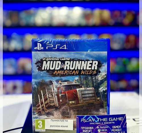 Mudrunner american wilds PS4 (new)