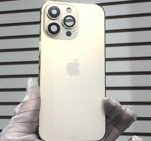 Оригинальный корпус iPhone 13 Pro Gold