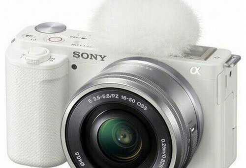 Sony ZV-E10 Kit E PZ 16-50mm F3.5-5.6 OSS,White