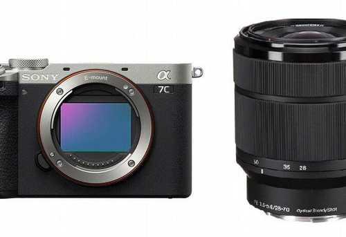 Sony Alpha a7C II (7CM2) kit FE 28-70mm Silver