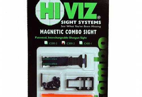 HiViz Комплект из мушки и целика 5,5-8,3мм, C300-2