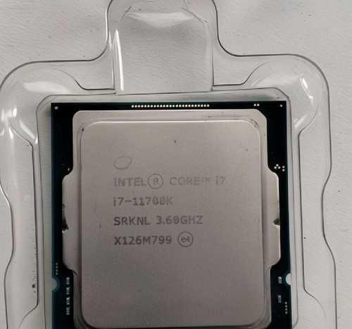 Процессор Intel Core I7-11700K