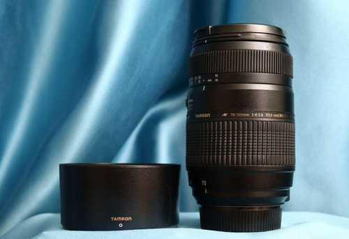 Для Nikon FX Tamron 70-300 f/4-5.6 Tele-Macro