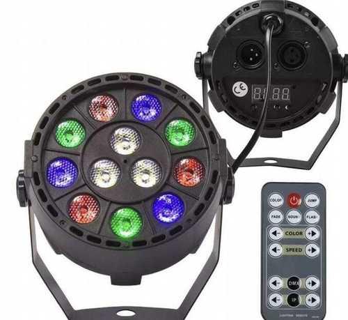 LED PAR прожектор с пультом ду