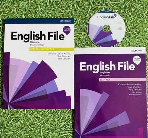 English File 4 edition (учебник, тетрадь, диск)