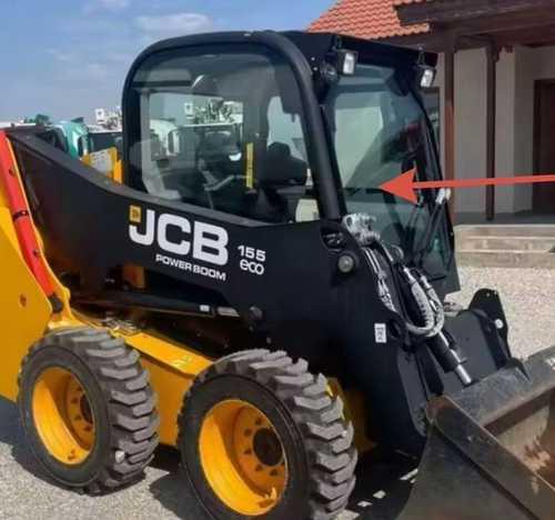 Стекло Jcb Eco Robot 155/255/260 лобовое (закаленное)