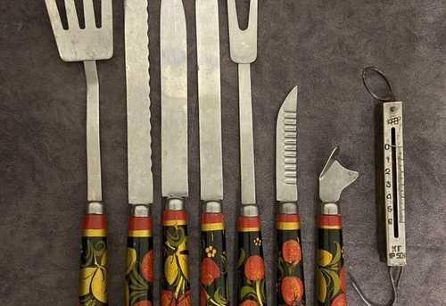 Кухонный набор винтаж СССР. (Ножи,лопатка и тд)
