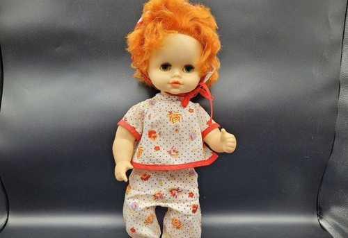 Кукла куколка в костюме 40 см / пластик резина