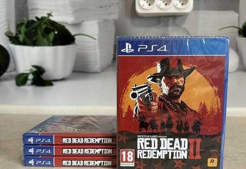 Red dead redemption 2 PS4 (Новый диск)