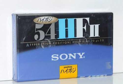 Аудиокассеты sony hfii 54 japan market (4179)
