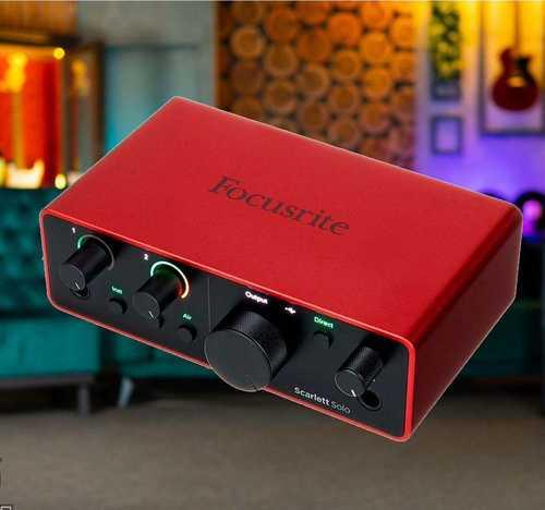 Focusrite Scarlett Solo 4th Gen