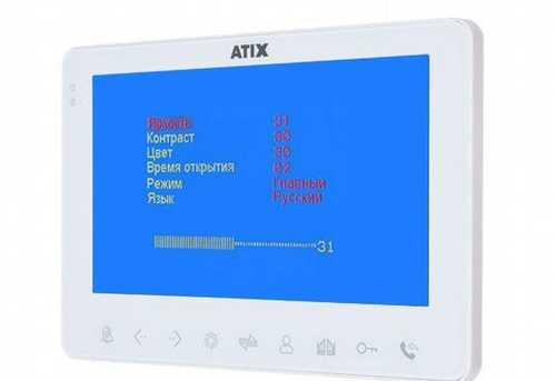 Аналоговый видеодомофон atix AT-I-M710C/T White