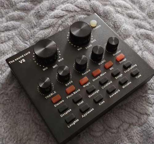 Внешняя звуковая карта The Sound Card V8