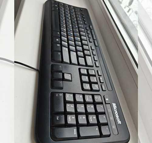 Клавиатура microsoft wired keyboard 600