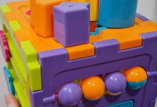 Развивающие игрушки куб сортер