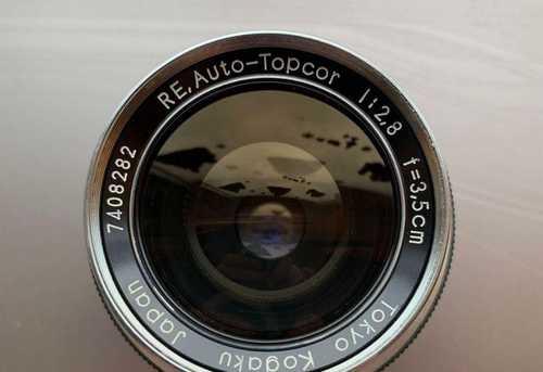 Объектив Topcon RE Auto 35mm f 2.8