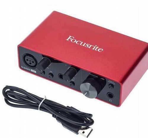 Внешняя звуковая карта focusrite