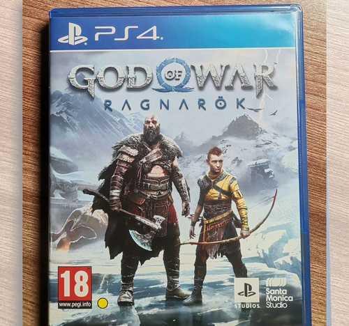 Диск god of war ragnarok ps4 полностью на русском