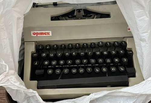 Пишущая машинка ортех