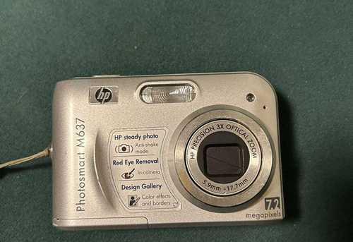 Компактный фотоаппарат hp photosmart m637