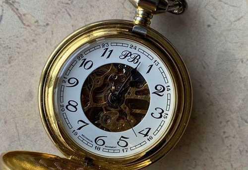 Карманные часы "Русское Время Скелетон"