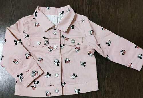 Джинсовая куртка H&M Disney (86 размер)