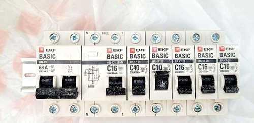 Блок автоматических выключателей EKF Basic