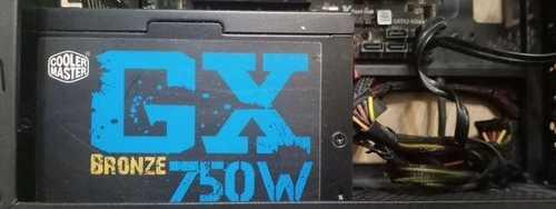 Блок питания CoolerMaster GX 750w 750ватт