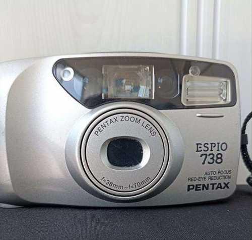 Плёночный фотоаппарат Pentax Espio 738