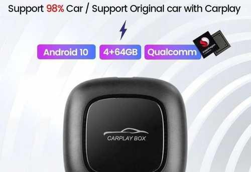 CarPlay Box 4+64Гб 8 ядер Андроид 10 4g