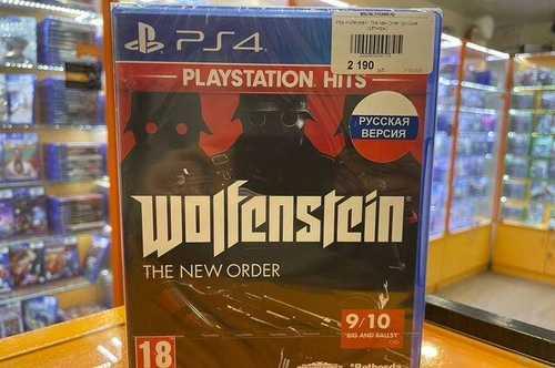 PS4 Wolfenstein: The New Order. Новый. Трейд-ин