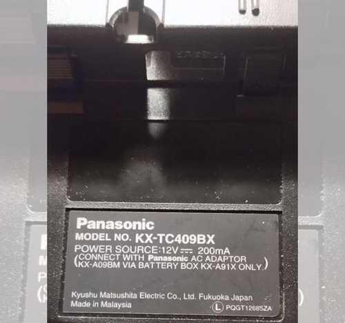 Телефон kx-tc409bx panasonic